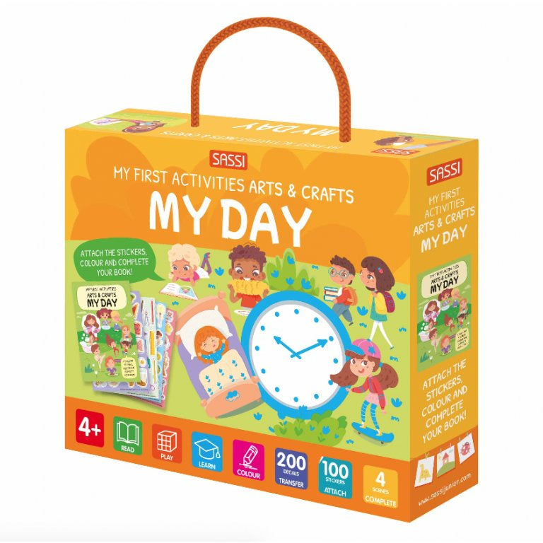 Sassi - Activity Arts & Crafts Set - My Day – Fox in Sox Kids