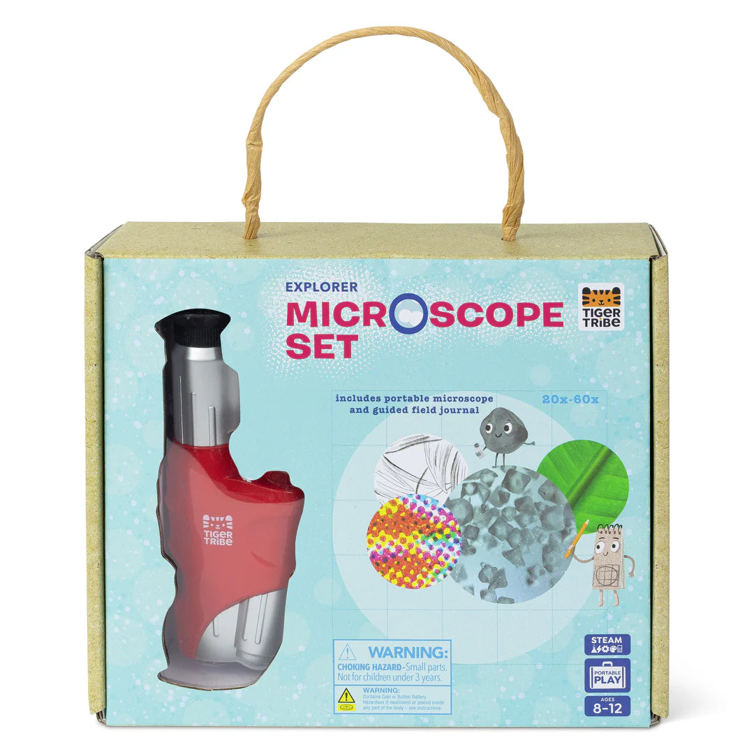Tiger Tribe - Explorer Microscope Set – Fox in Sox Kids
