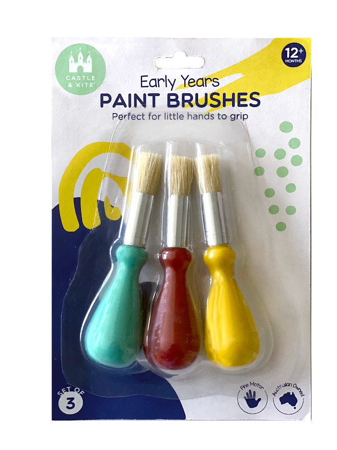 Castle & Kite - Paint Brushes – Fox in Sox Kids